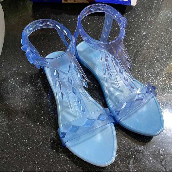 Disney | Shoes | Elsa Dress Up Sandals | Poshmark